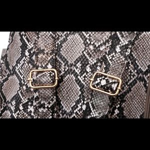 Bags | Python Snakeskin Mini Shoulder Bagbackpack | Poshmark